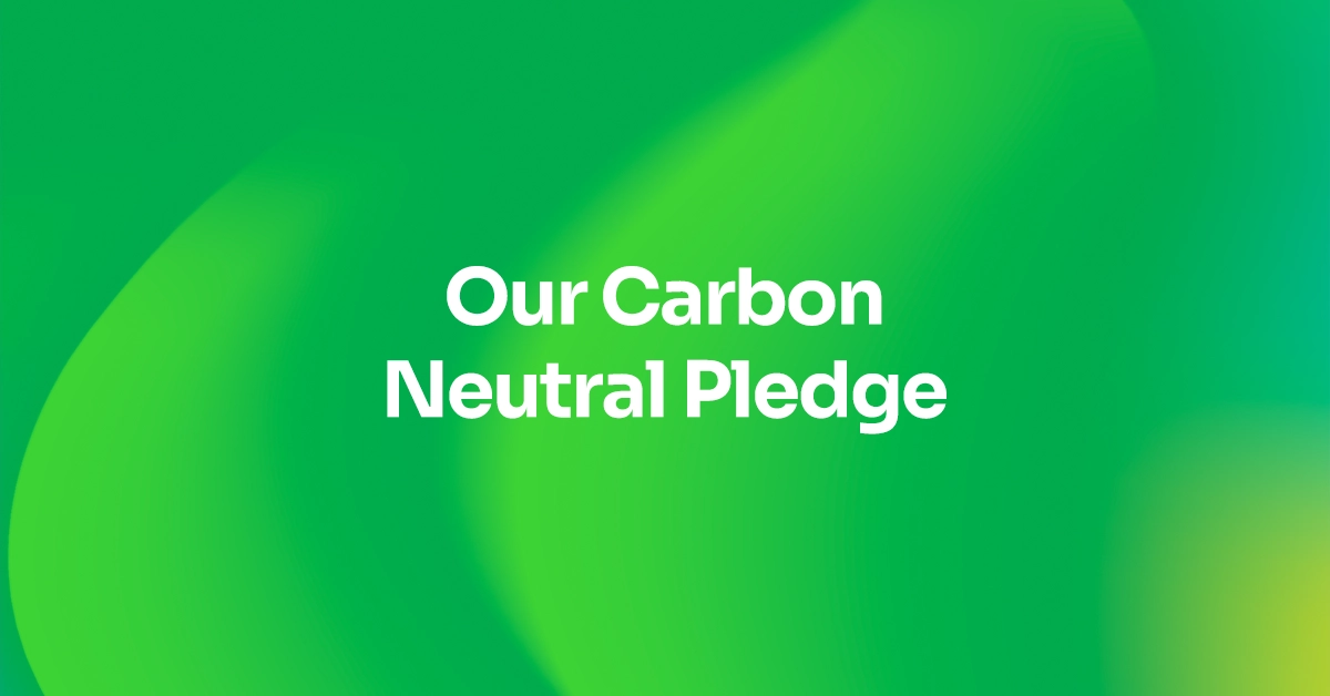 Zappie | Carbon Neutral Pledge | We Aim To Be Net Zero By 2035
